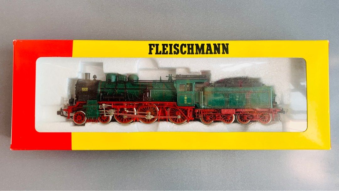 Fleischmann 1:87 HO 4800 Steam Locomotive P8 #2412, Hobbies & Toys ...