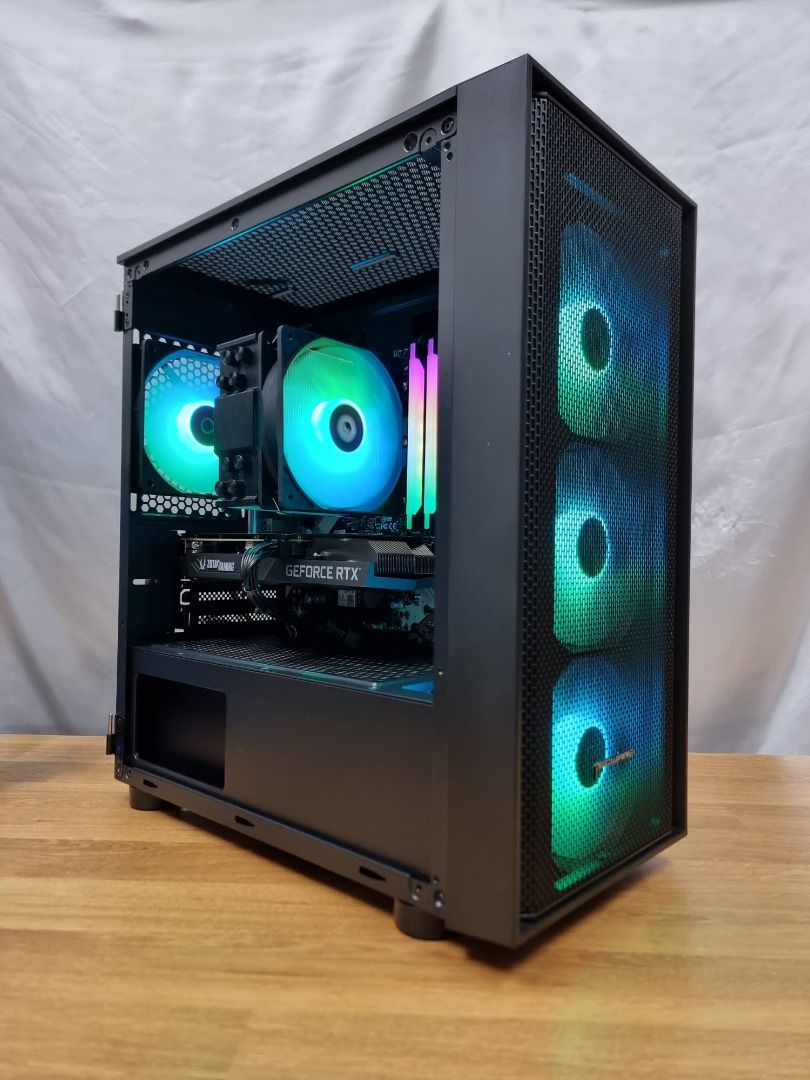 [FREE DELIVERY] RTX 3060 ZOTAC TWIN EDGE 12GB + RYZEN 5 5600 + 16GB RAM ...