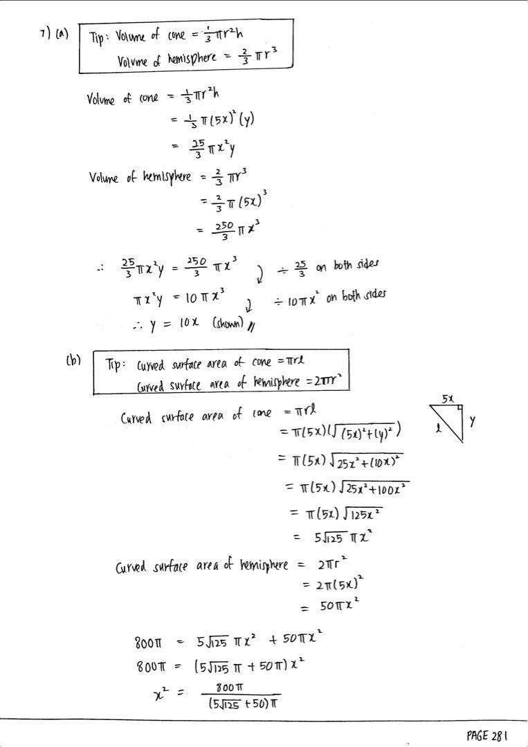 [Full Solution] Answers to Think! Mathematics Workbook Shinglee SL Education (Secondary 4 ...