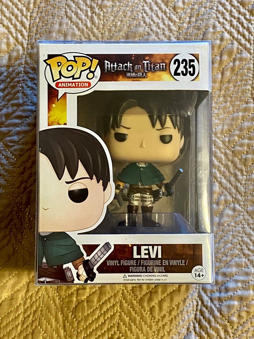 Funko Pop - ATTACK ON TITAN Levi Ackerman, Hobbies & Toys, Toys & Games ...
