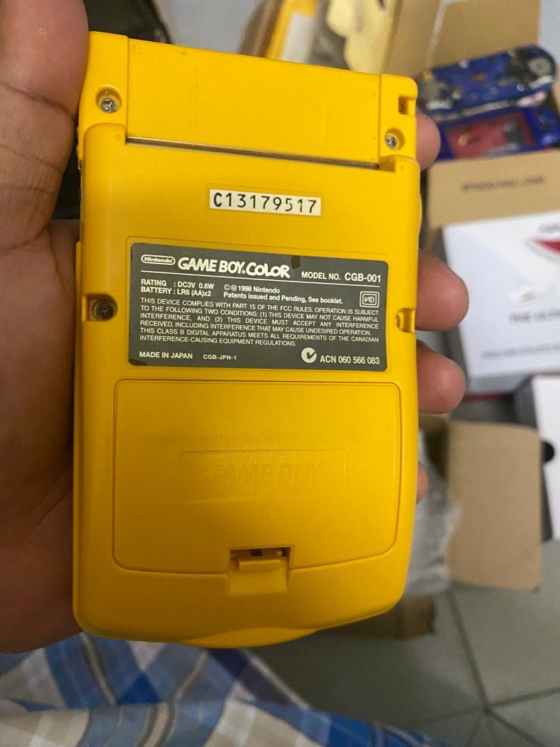 Gameboy Color GBC, Video Gaming, Video Game Consoles, Nintendo on Carousell