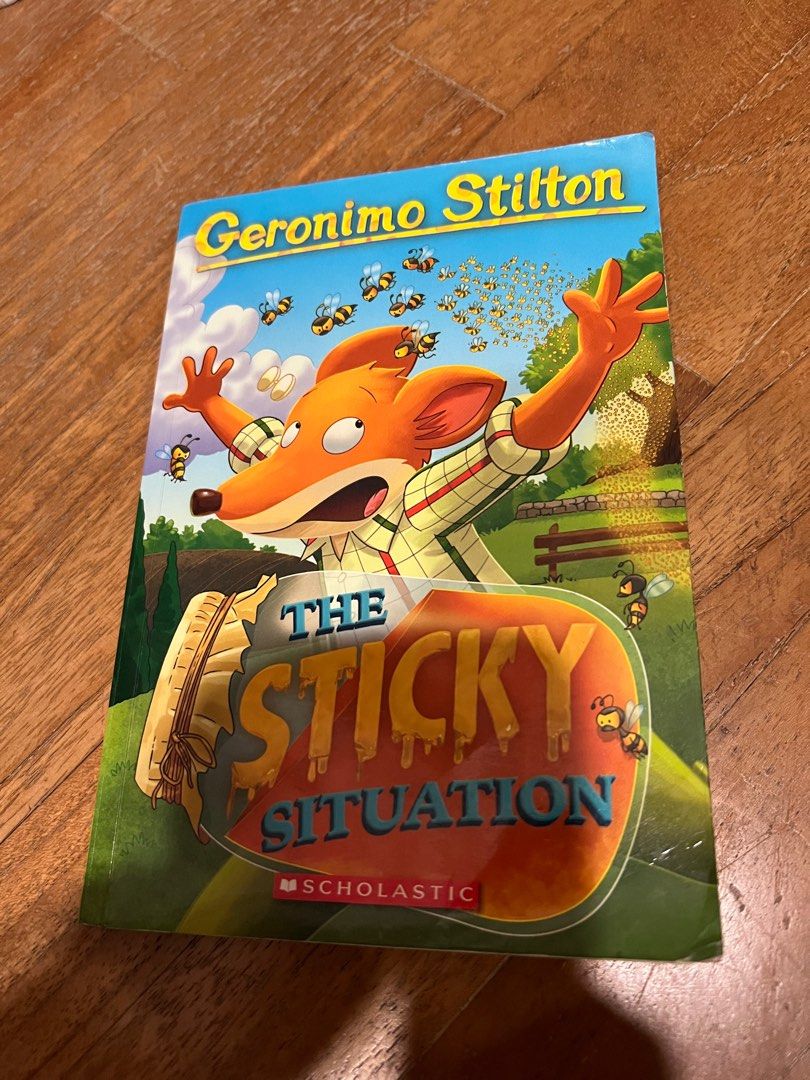 Geronimo Stilton : The Sticky Situation story book Volume 75, Hobbies ...