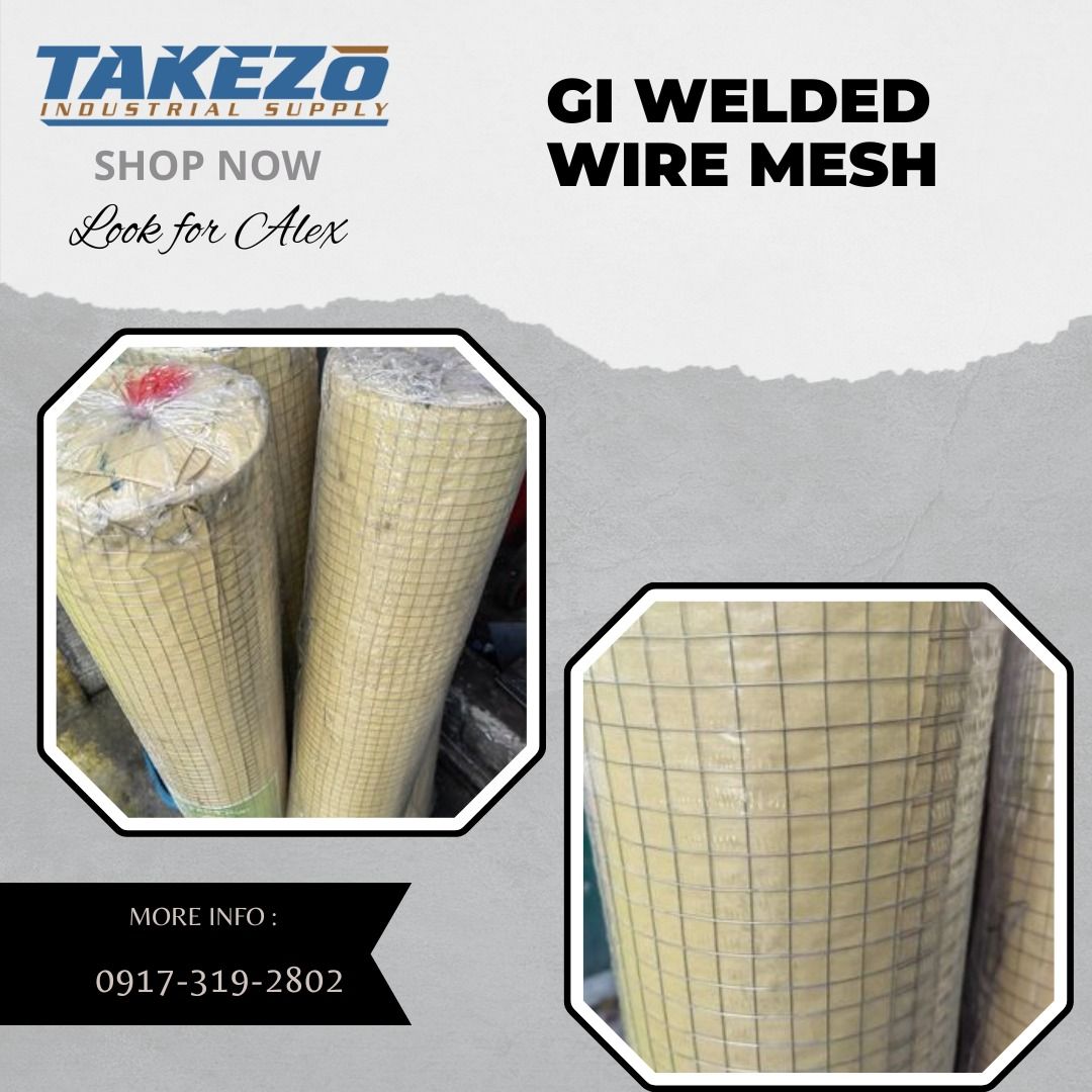 GI WELDED WIRE MESH, Commercial & Industrial, Construction Tools ...