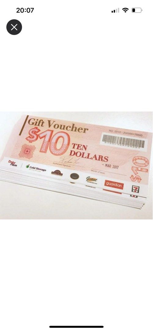 Giant Cold Storage DFI, Tickets & Vouchers, Vouchers on Carousell