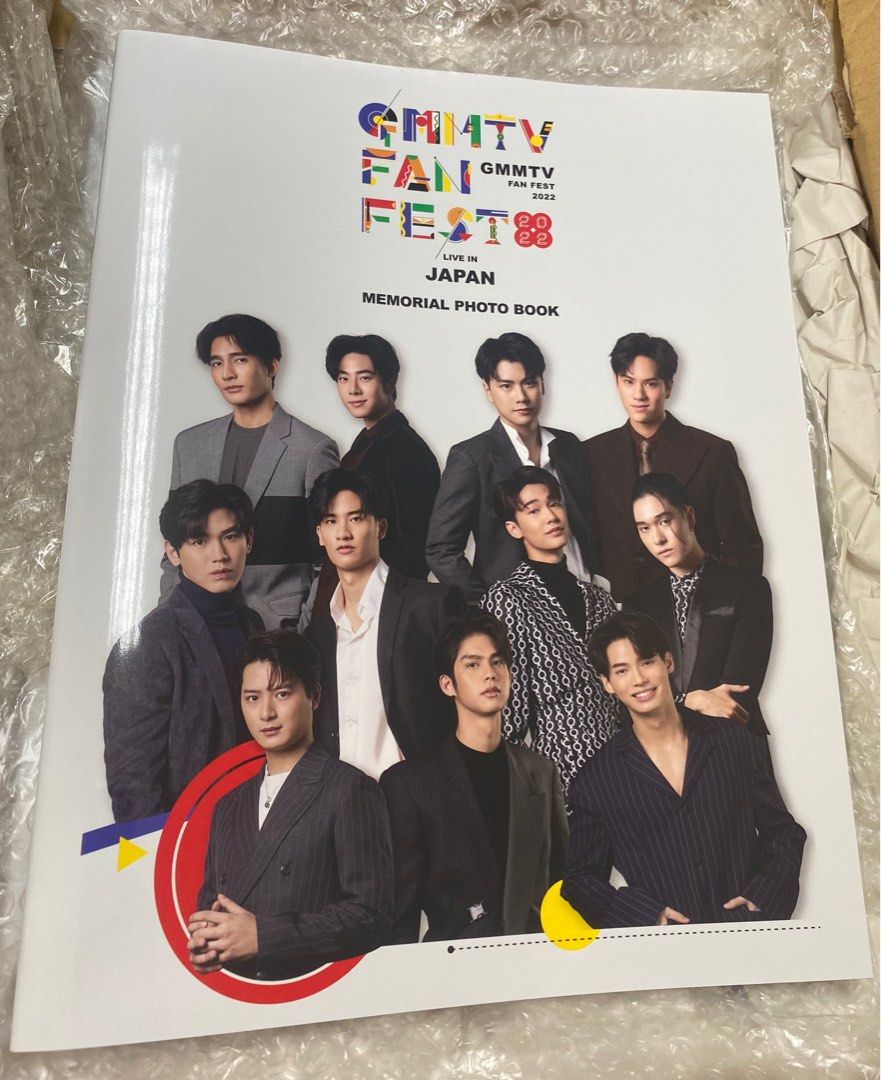 GMMTV FAN FEST LIVE IN JAPAN MEMORIAL PHOTOBOOK, Hobbies & Toys, Memorabilia & Collectibles, Fan ...