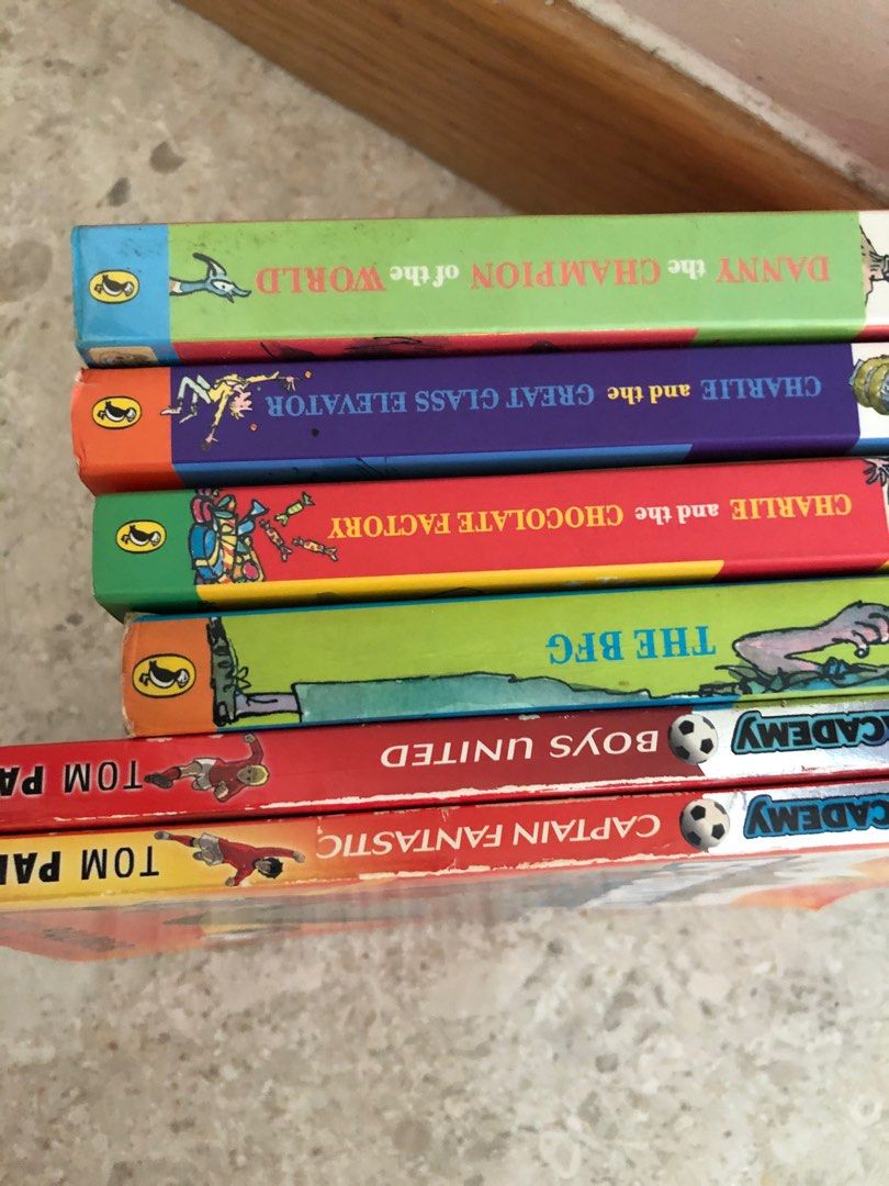 Good condition roald Dahl bfg choc factory football academy, Hobbies ...