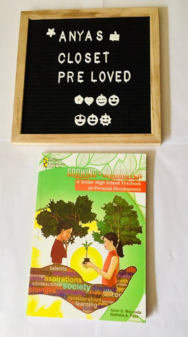 GROWING IN CHARACTER, Hobbies & Toys, Books & Magazines, Textbooks on ...