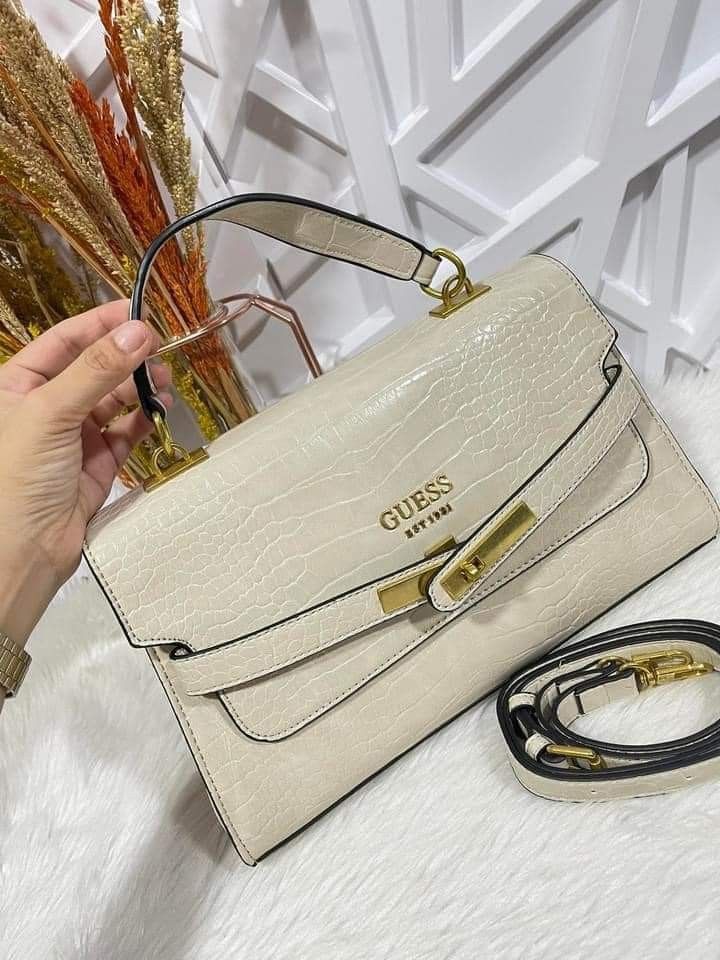 Guess Enisa Top handle bag, Women's Fashion, Bags & Wallets, Cross-body ... Guess Enisa Top handle bag, Women's Fashion, Bags & Wallets, Cross-body ...