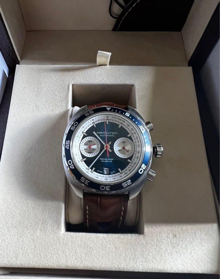 Hamilton Pan Europ Chronograph Limited Edition, Luxury, Watches on ...