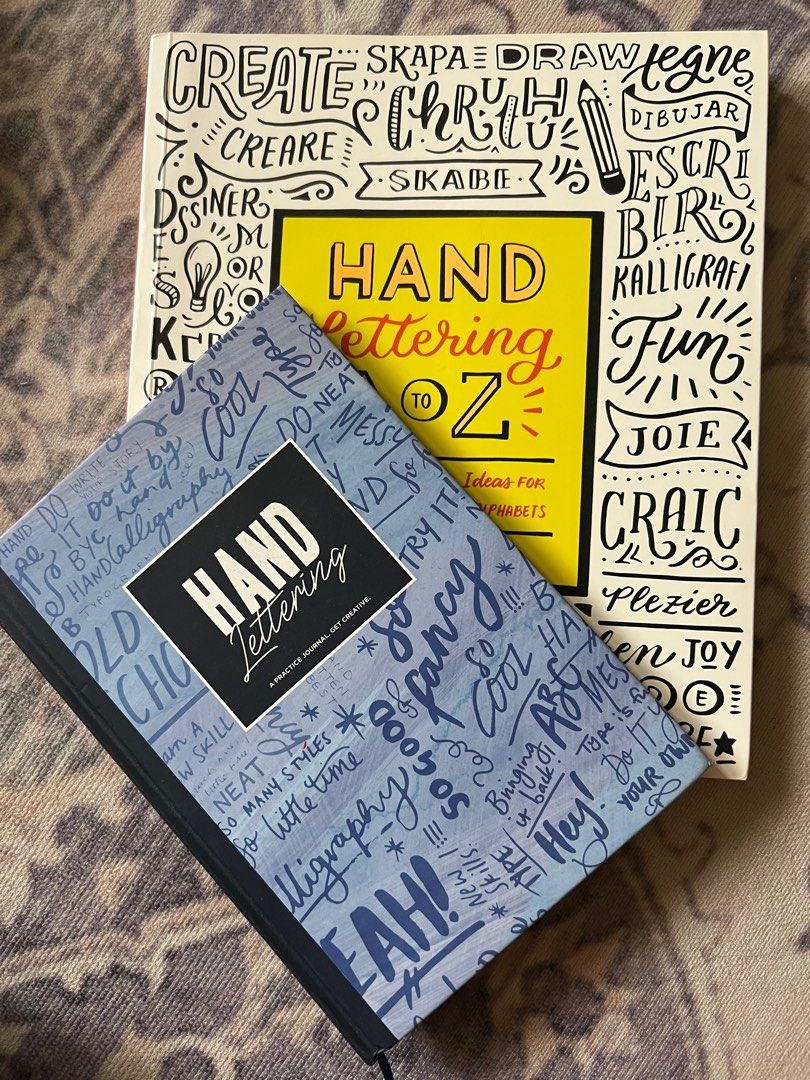 Hand Lettering Book, Hobbies & Toys, Books & Magazines, Assessment ...