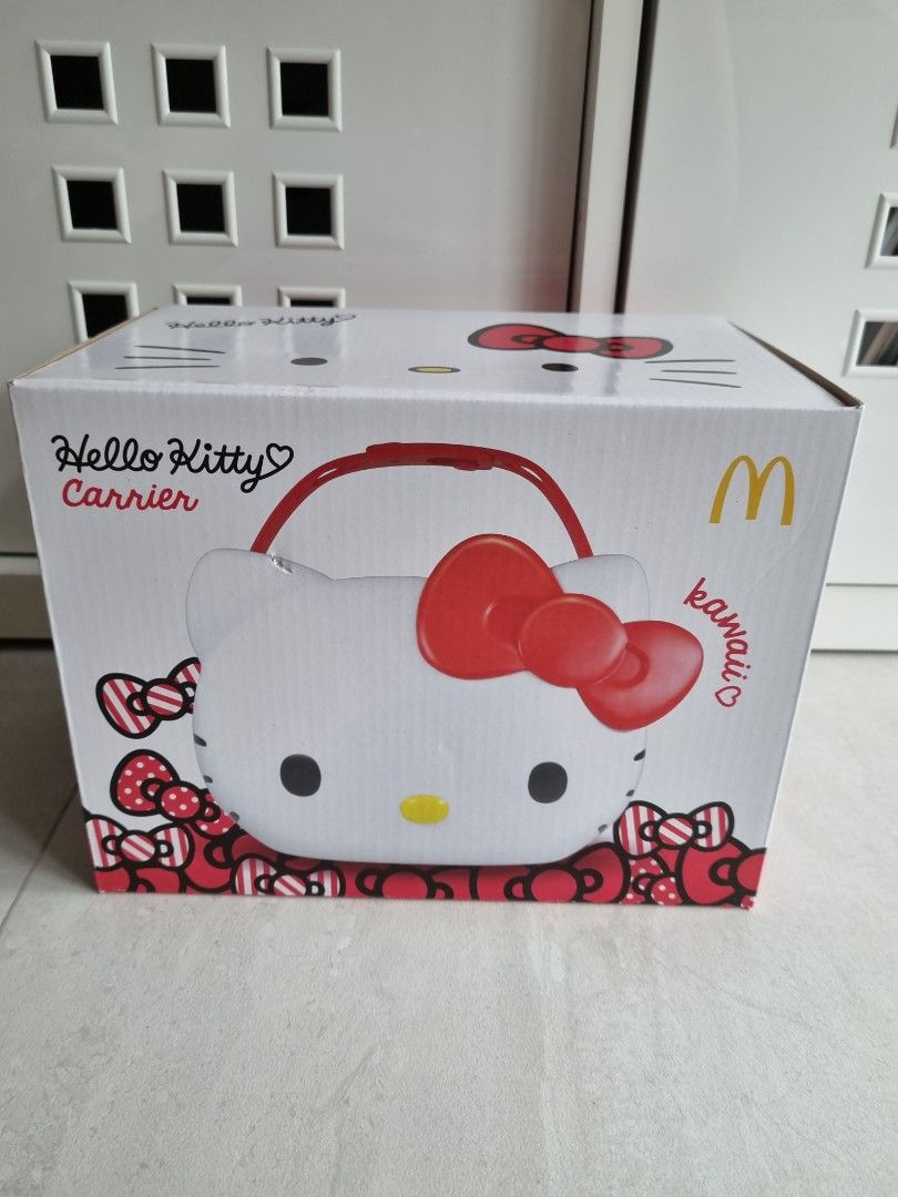 Hello Kitty Carrier Limited Edition MC Donalds, Hobbies & Toys, Toys ...