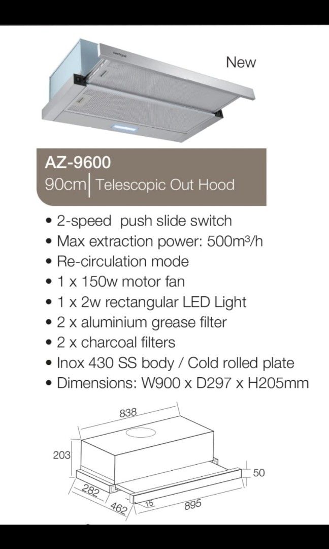 Hood and hob // Aerogaz Hood and induction hob // Ceramic hob & hood ...