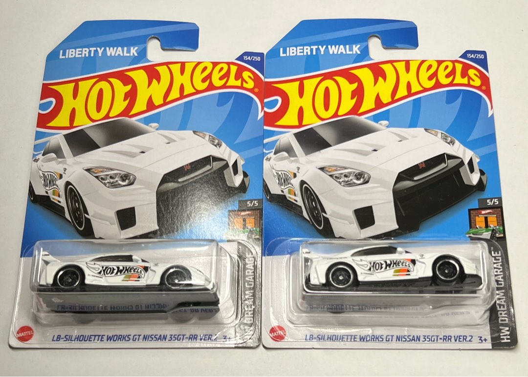 Hotwheels LB-Silhouette Nissan GTR R35 White HW Dream Garage, Hobbies ...