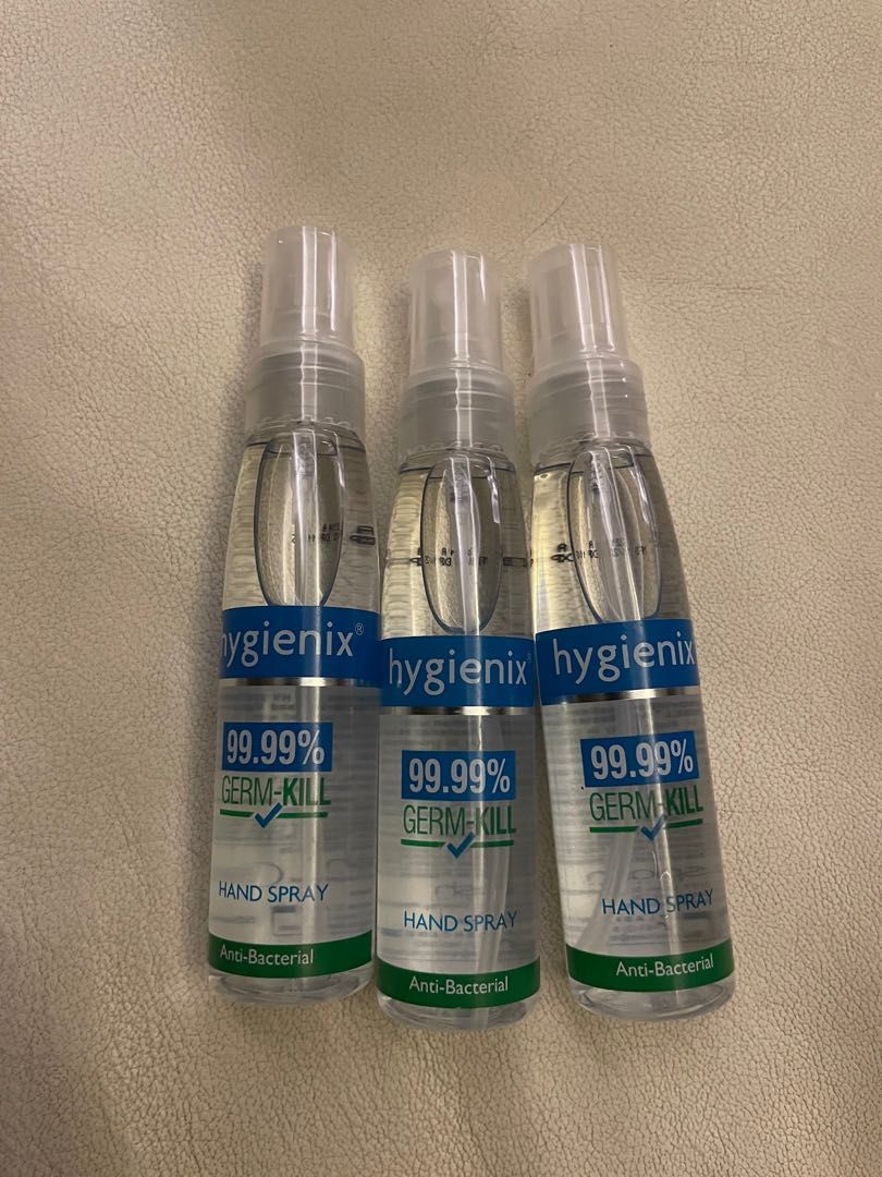 Hygienix Germ Kill Hand Spray Bundle of 3, Beauty & Personal Care ...