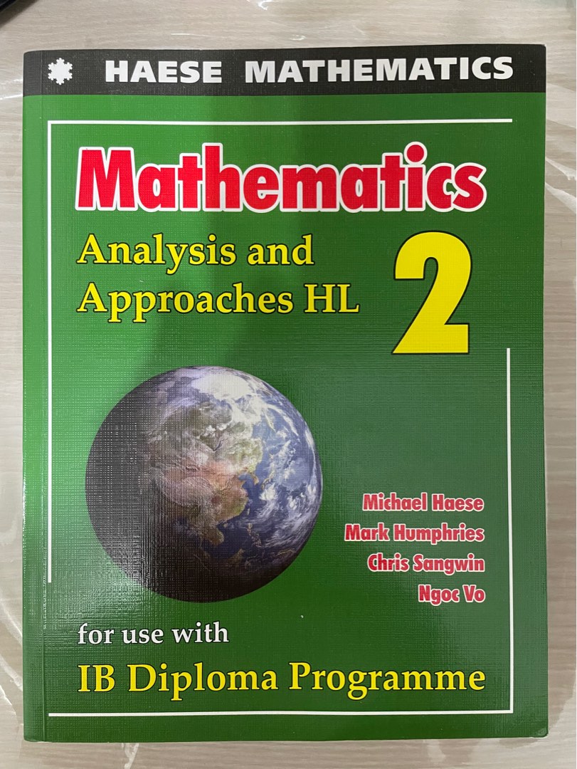 IB Mathematics Analysis and Approaches Higher Level, Hobbies & Toys ...