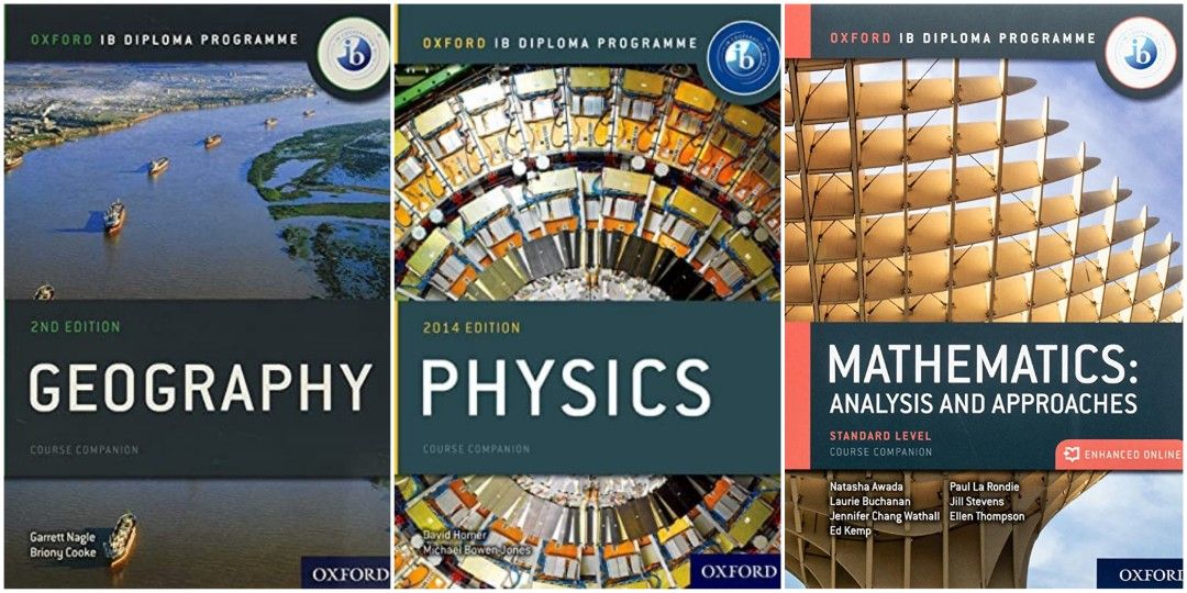 IB textbooks(math, geog, science) and Cambridge olevel textbook, Hobbies & Toys, Books ...