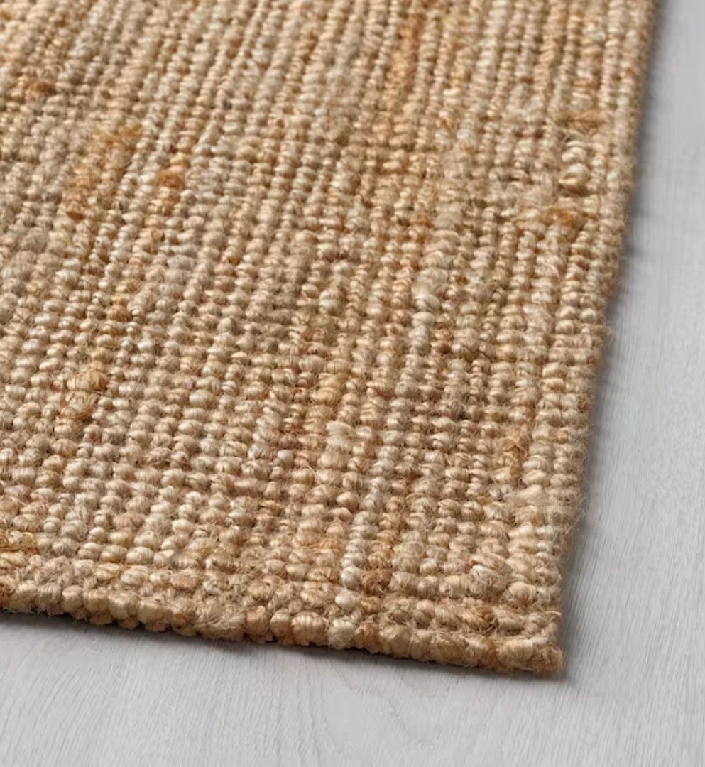 IKEA jute rug 200cm x 300cm, Furniture & Home Living, Home Decor ...