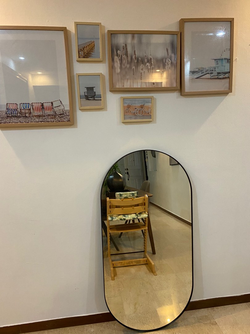 Ikea Lindbyn Mirror, Furniture & Home Living, Home Decor, Mirrors on ...