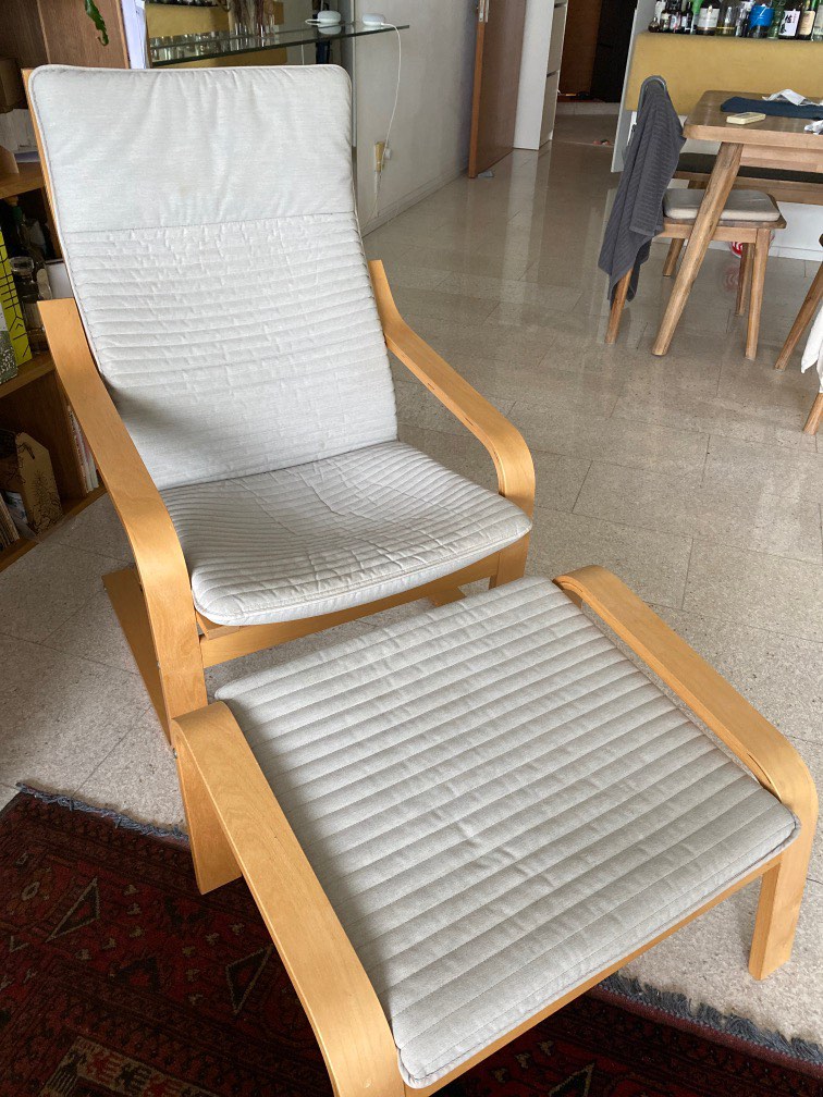 Ikea Poang Chair, Furniture & Home Living, Furniture, Chairs on Carousell