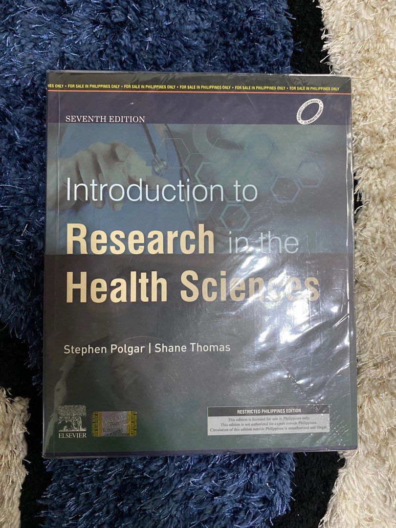 Introduction to Research in the Health Sciences by Stephen Polgar ...