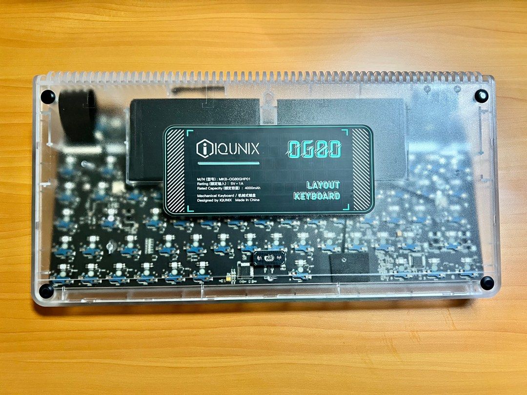 Iqunix Og80 Wormhole Keyboard Computers And Tech Parts And Accessories