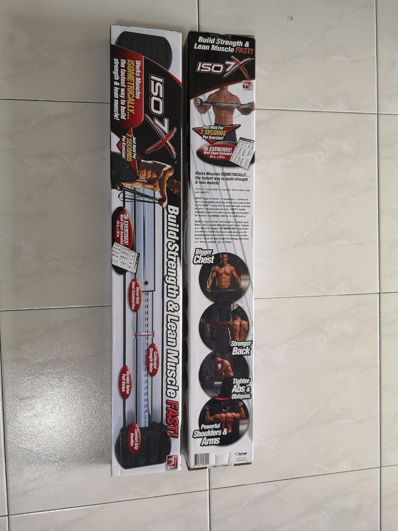 ISO 7X Build Strength and Lean Muscle, Sports Equipment, Exercise ...