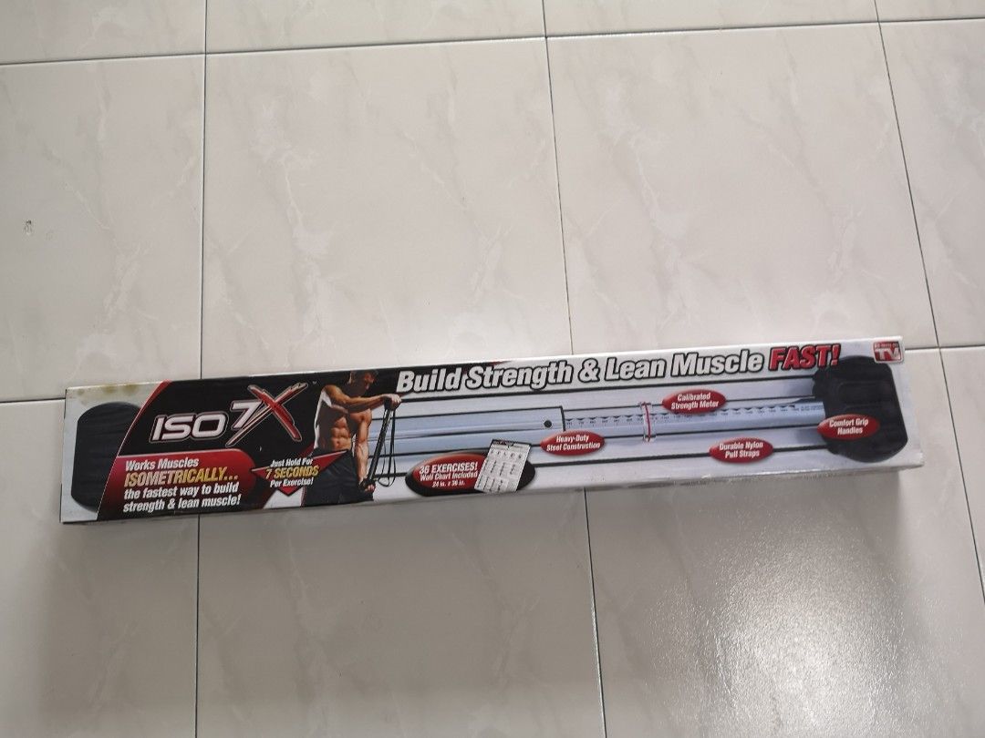 ISO 7X Build Strength and Lean Muscle, Sports Equipment, Exercise ...