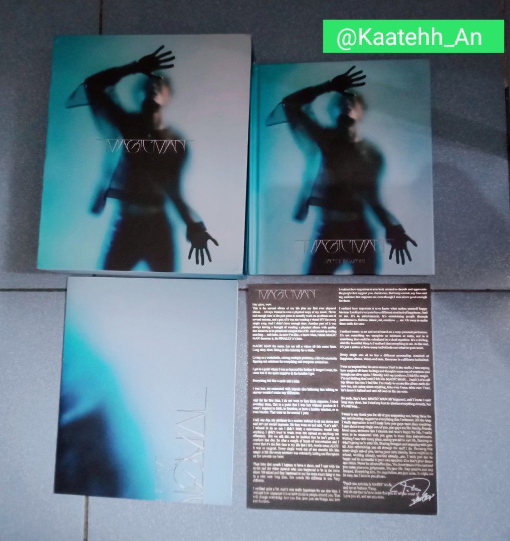 [Unsealed] GOT7 Jackson Wang Magic Man Album, Hobbies & Toys ...