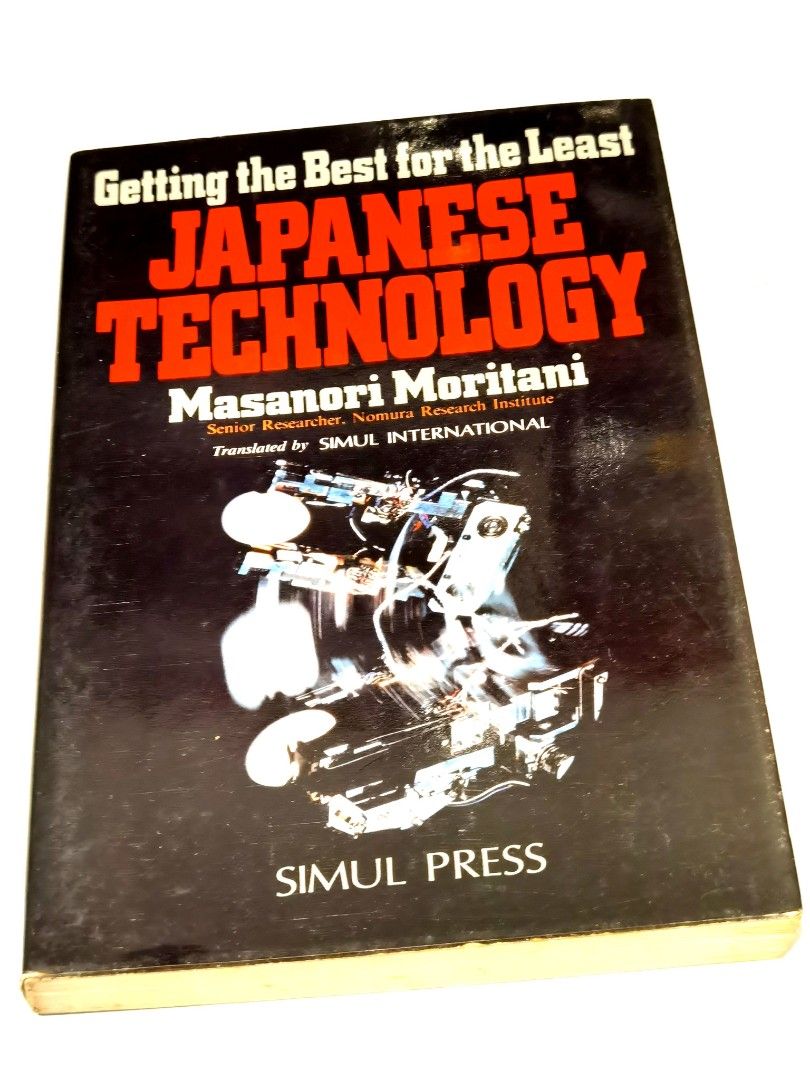 Japanese Technology Book By Masanori Moritani, Hobbies & Toys, Books ...