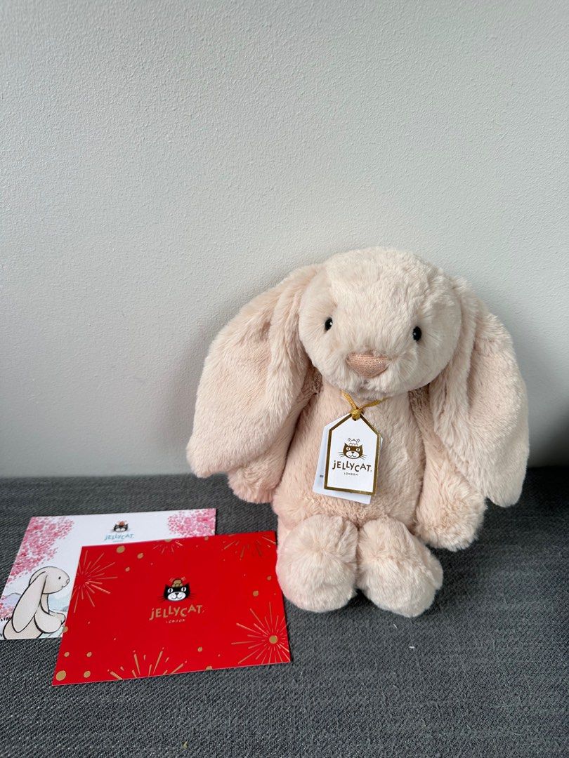 Jellycat Luxe Bunny Limited Edition w Exclusive Giftbox CNY Valentine Day Gift, Hobbies & Toys ...