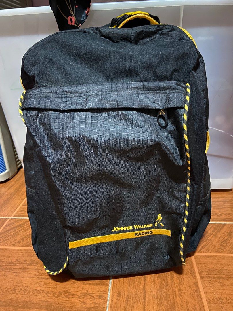Johnnie Walker Racing Bag, Men's Fashion, Bags, Backpacks on Carousell