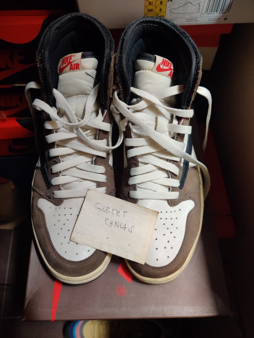 Air Jordan 1 High Travis Scott OG, Men's Fashion, Footwear, Sneakers on ...