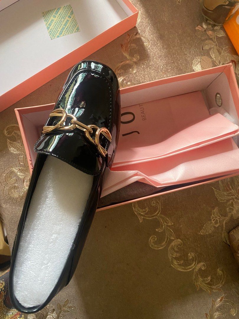 JOSINY Women Square Toe Loafers, Women's Fashion, Footwear, Loafers on ...