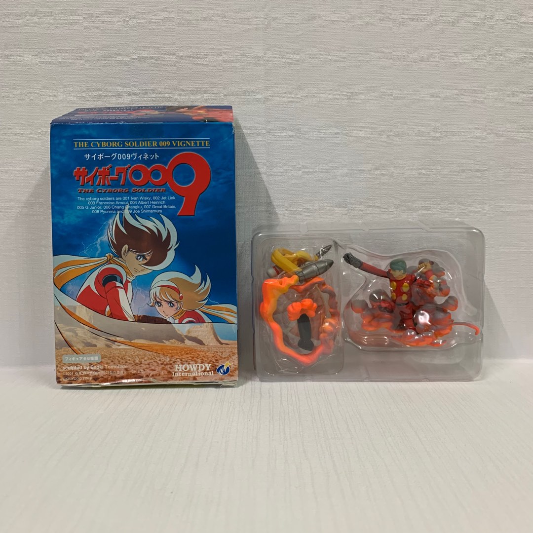 Kaiyodo The Cyborg Soldier 009 Figure Diorama Albert Heinrich, Hobbies ...