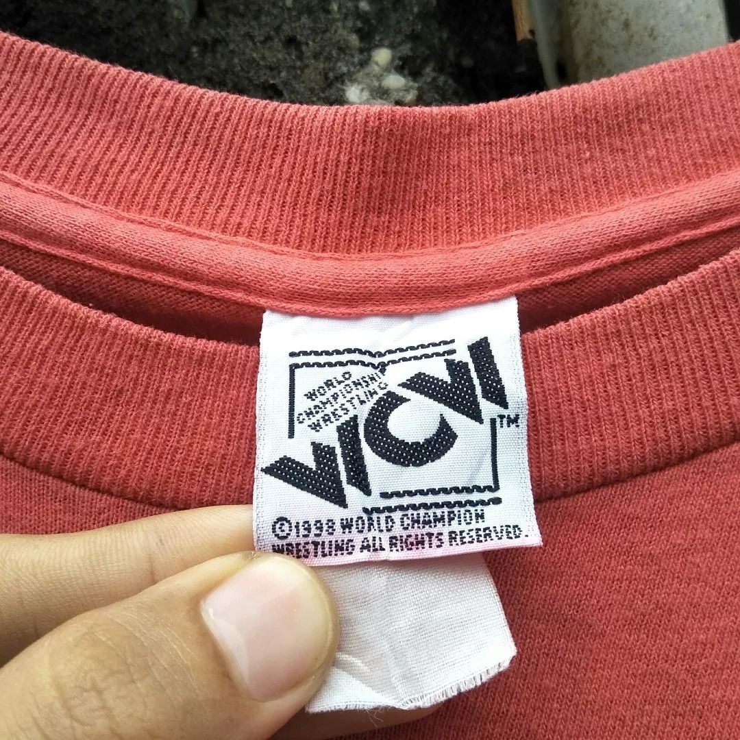 Kaos Scott Steiner WCW/WWE/NWO Second, Fesyen Pria, Pakaian , Atasan di ...