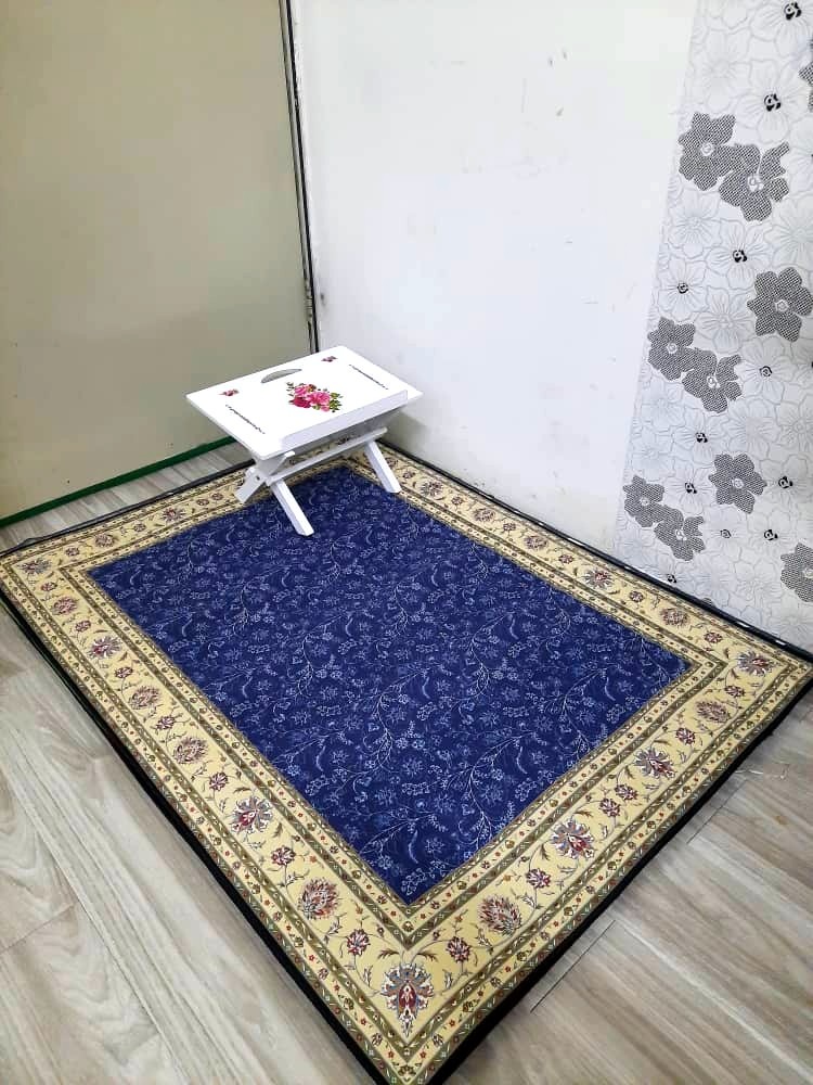 Karpet Velvet Az-zahra (+/-120cm x 90cm +/- ) Mudah Vacum/Sapu 3D ...