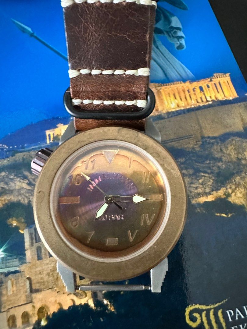 Immelmann 20 bar diver Cusn8 bronze case and dial, Men's Fashion ...