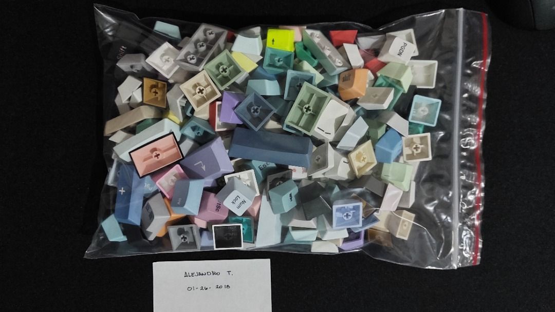 Keycap grab bag Cherry and OEM, Computers & Tech, Parts & Accessories ...