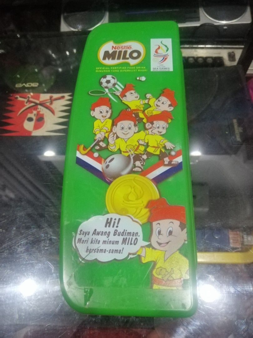 Kotak pensil milo SEA GAME 1999 BRUNEI, Hobbies & Toys, Collectibles ...