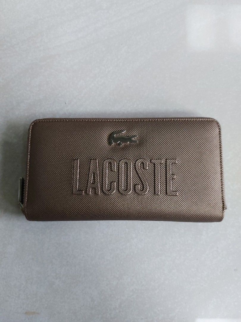LACOSTE long wallet, Women's Fashion, Bags & Wallets, Wallets & Card ...