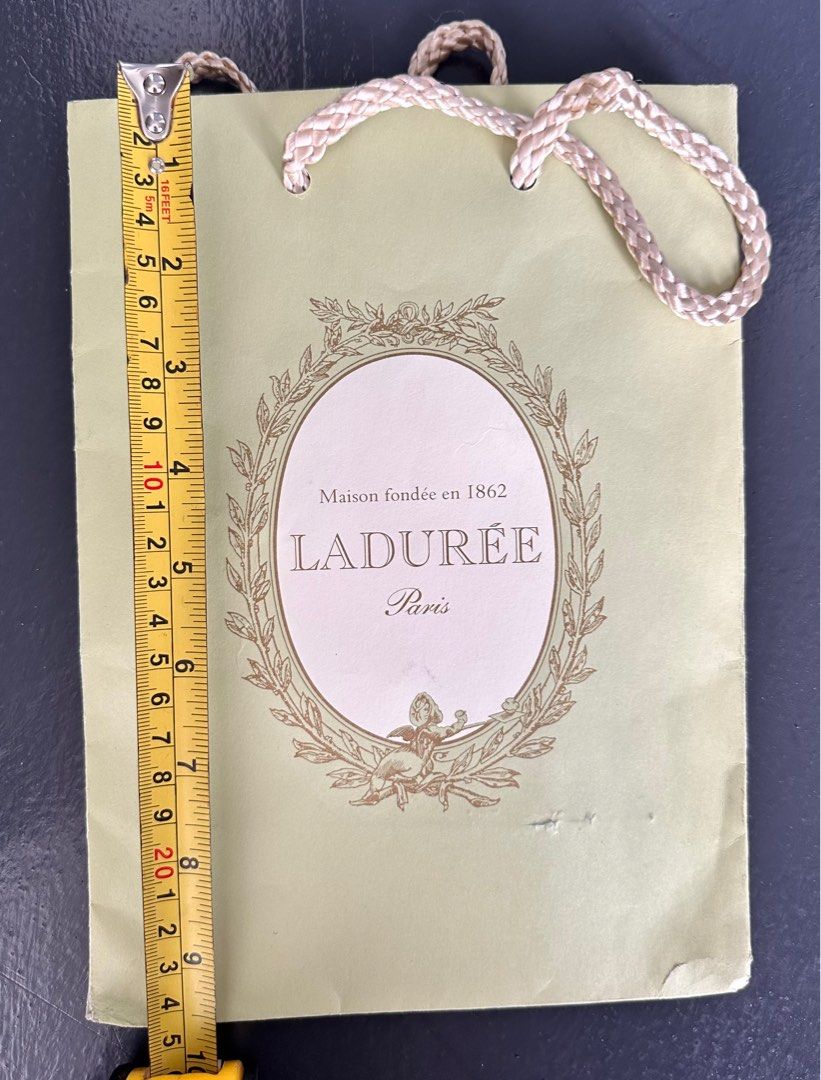 Laduree paper bag, Luxury, Bags & Wallets on Carousell
