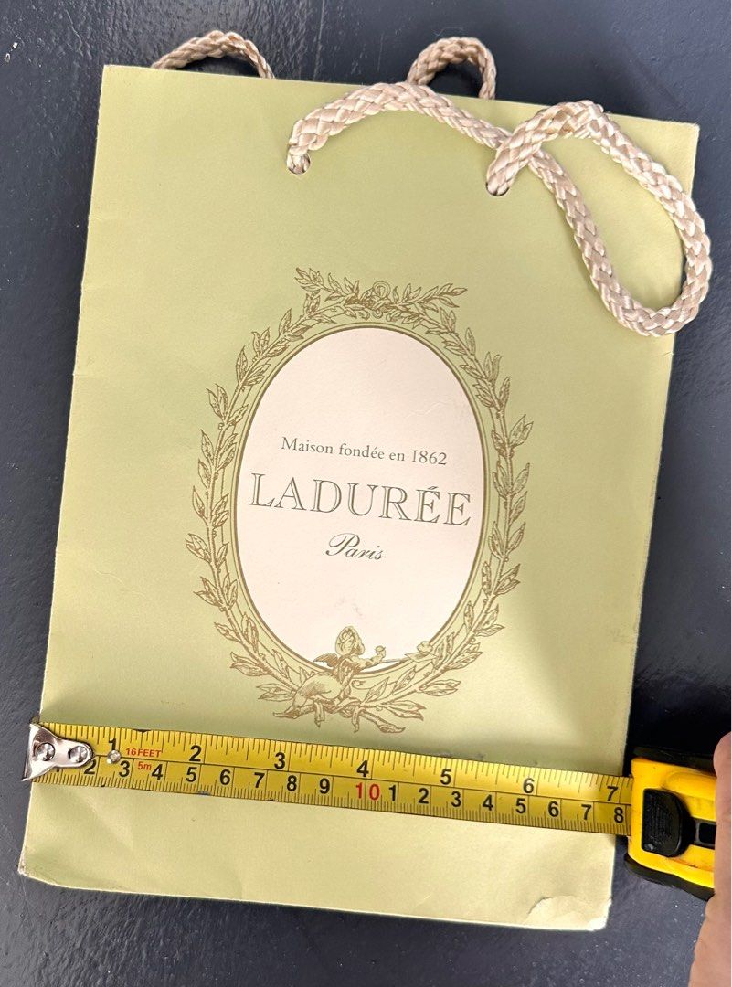 Laduree paper bag, Luxury, Bags & Wallets on Carousell