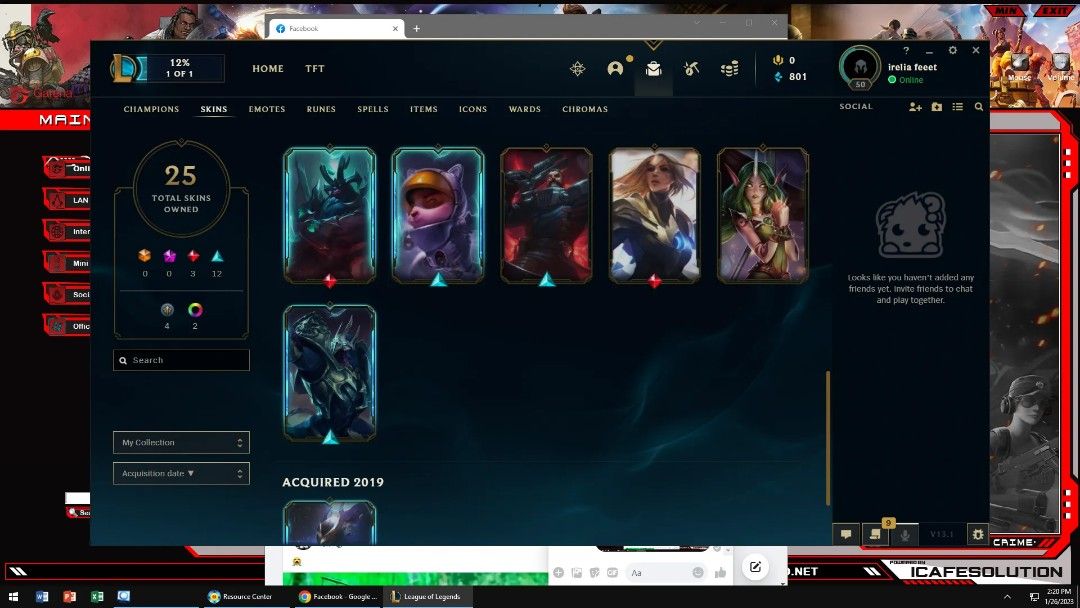 League of Legends PH server Lvl 50 account, Video Gaming, Gaming ...