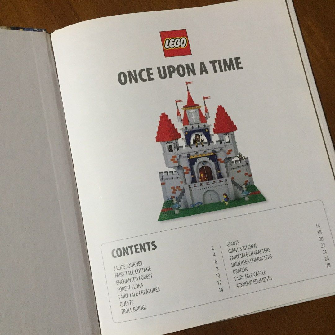 Lego Book: Once Upon A Time (DK), Hobbies & Toys, Books & Magazines ...