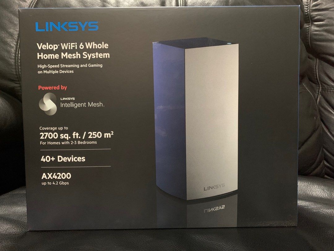 Linksys Velop Wifi6 Whole Home Mesh System AX4200, Computers & Tech, Parts & Accessories ...