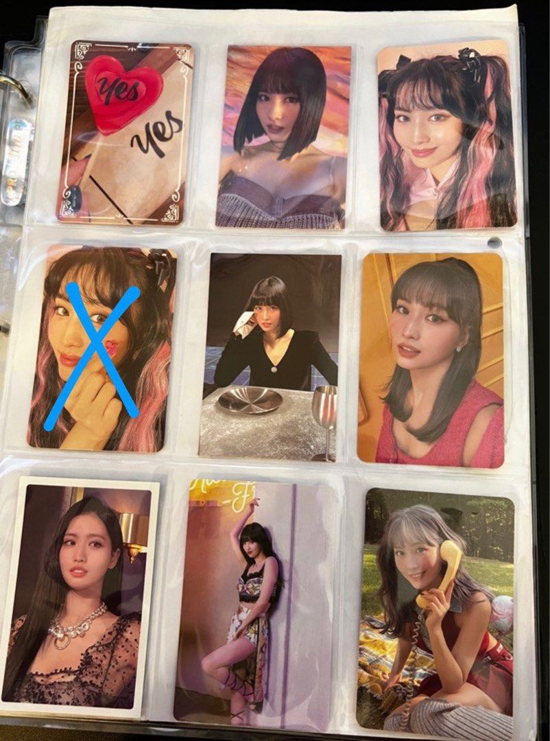 (LISTING 1) WTS/WTT/LFB TWICE PHOTOCARDS ALBUM INCLUSIONS NAYEON JEONGYEON MOMO SANA JIHYO MINA ...