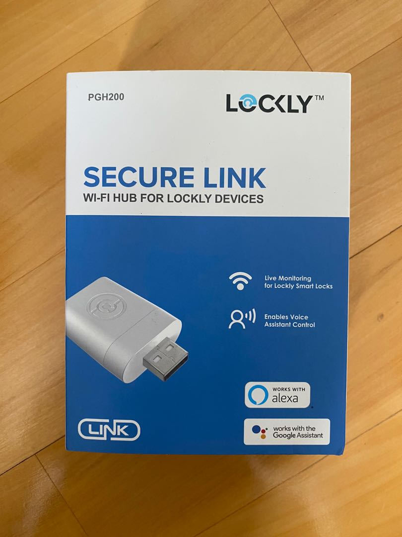 Lockly Secure Link 電子鎖遙距開鎖器, 電腦＆科技, 電腦周邊及配件, 其他 - Carousell