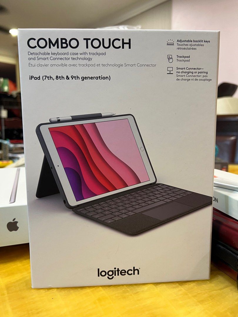 Logitech combo touch keyboard for iPad 7 8 9 gen aka magic keyboard ...