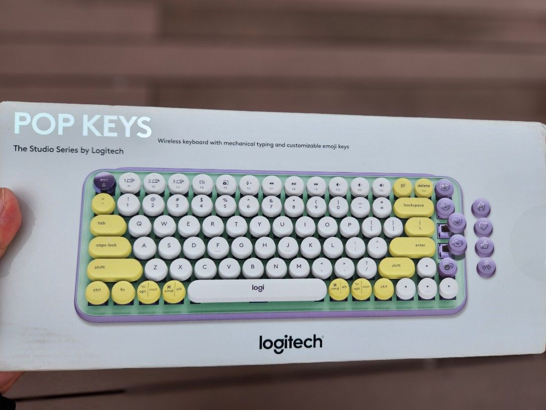 Logitech Pop Keys Keyboard, Computers & Tech, Parts & Accessories ...