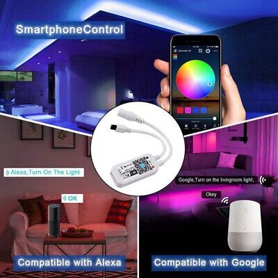 Magic Home RGB RGBW RGBIC Smart WiFi App Alexa Controller Dimmer For ...